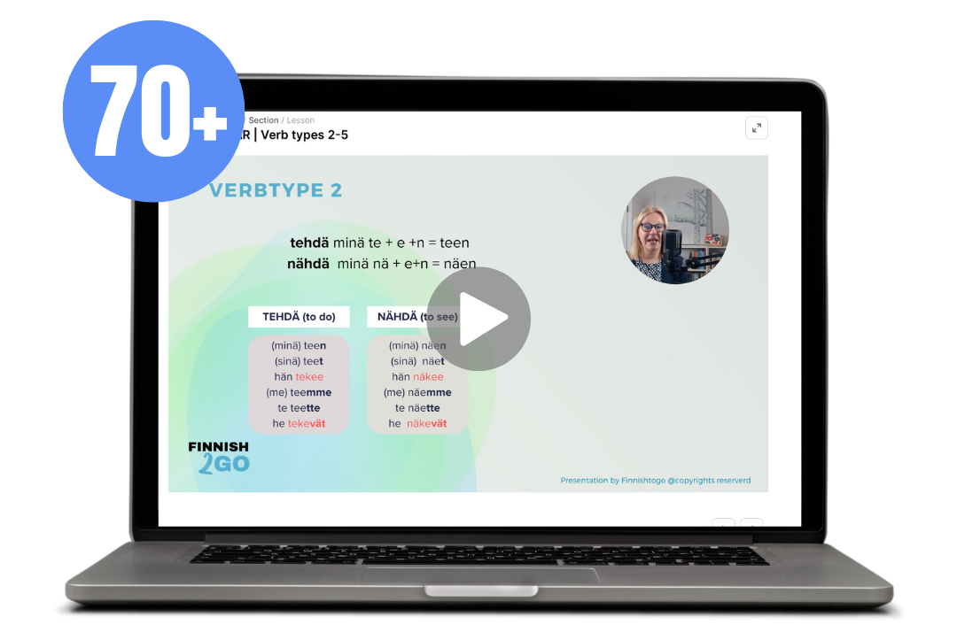 ONNI A1 A2 bundle for Finnish beginners - Finnishtogo - Learn Finnish with Virpi
